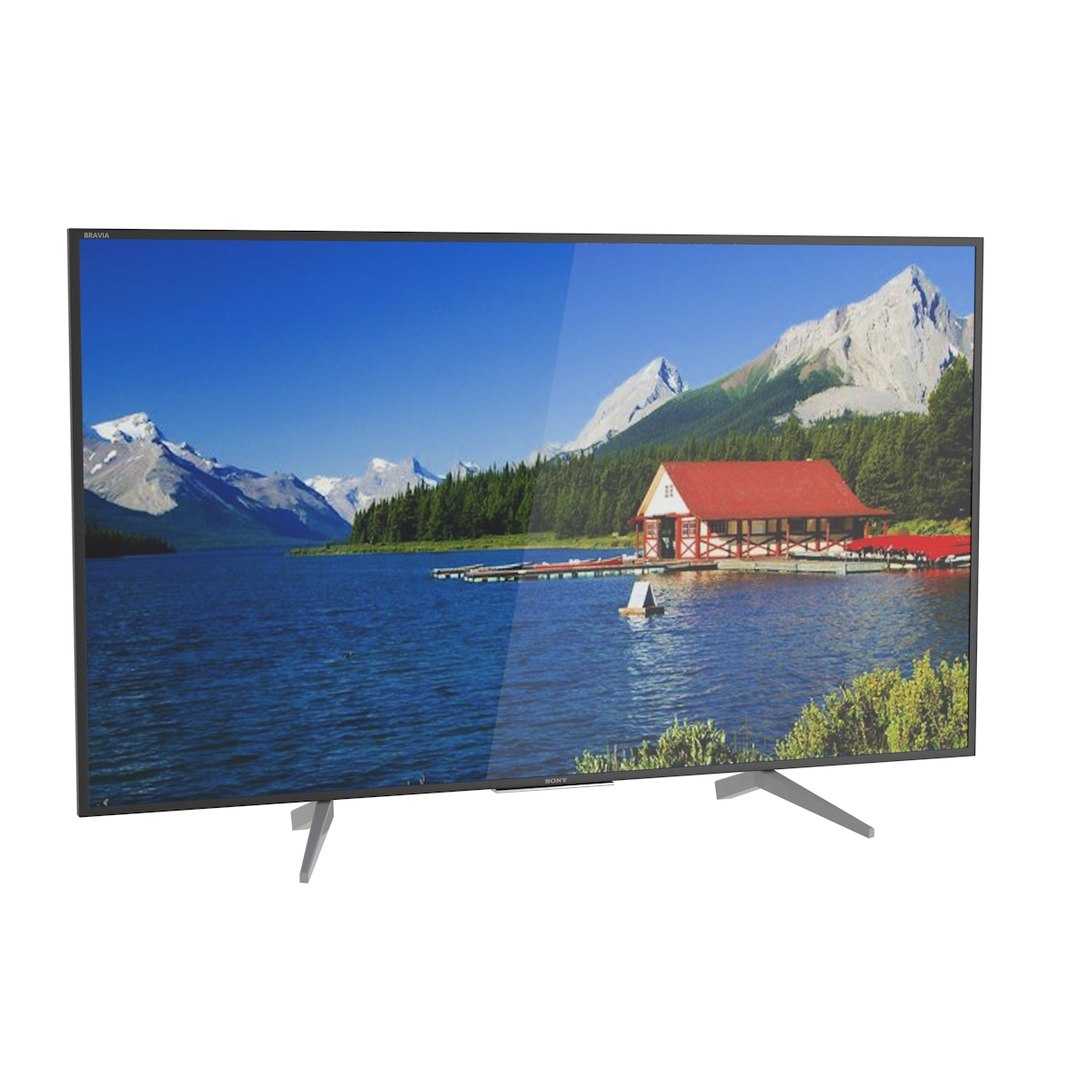 3D Tv Sony 75 Inch Model - TurboSquid 1431428