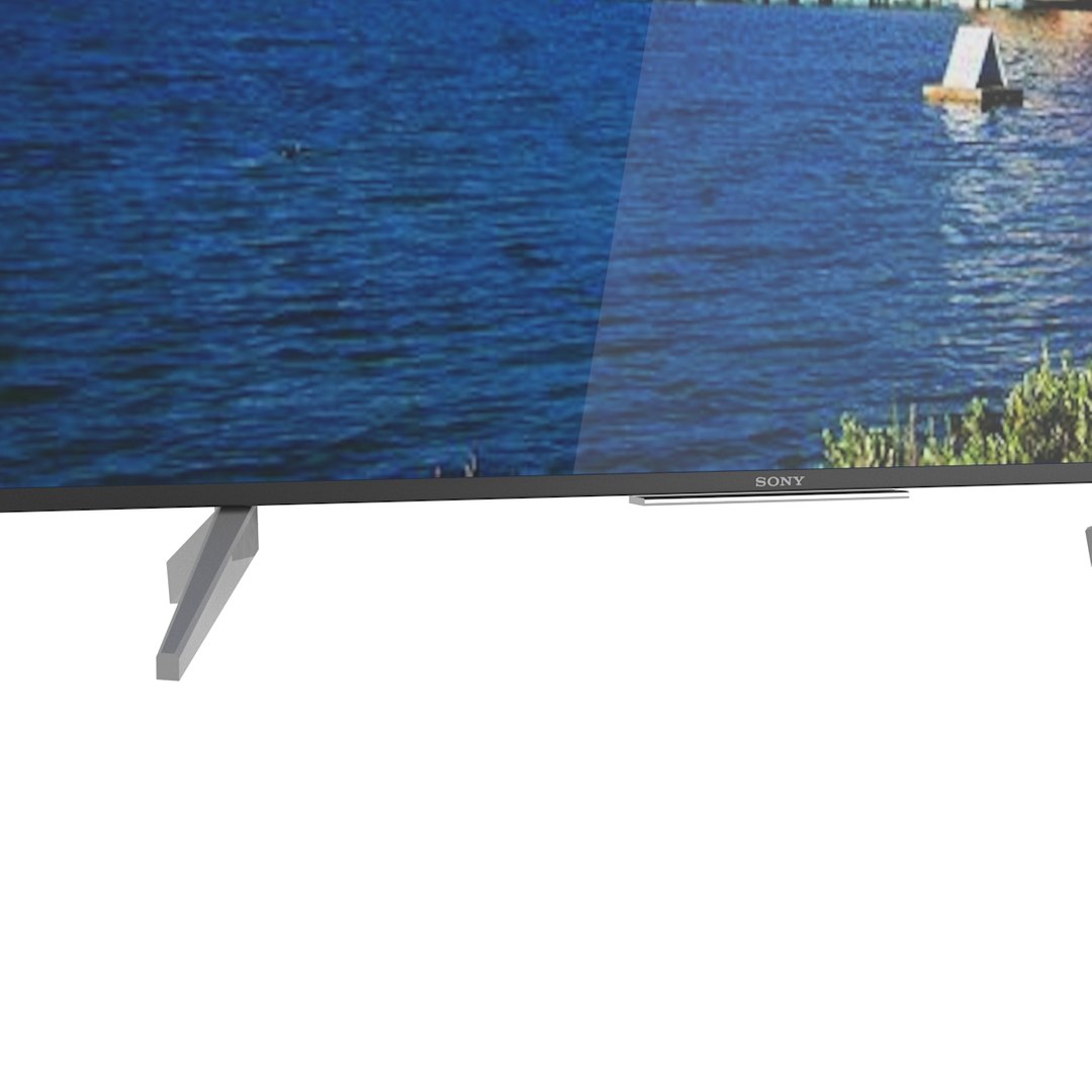 3D Tv Sony 75 Inch Model - TurboSquid 1431428