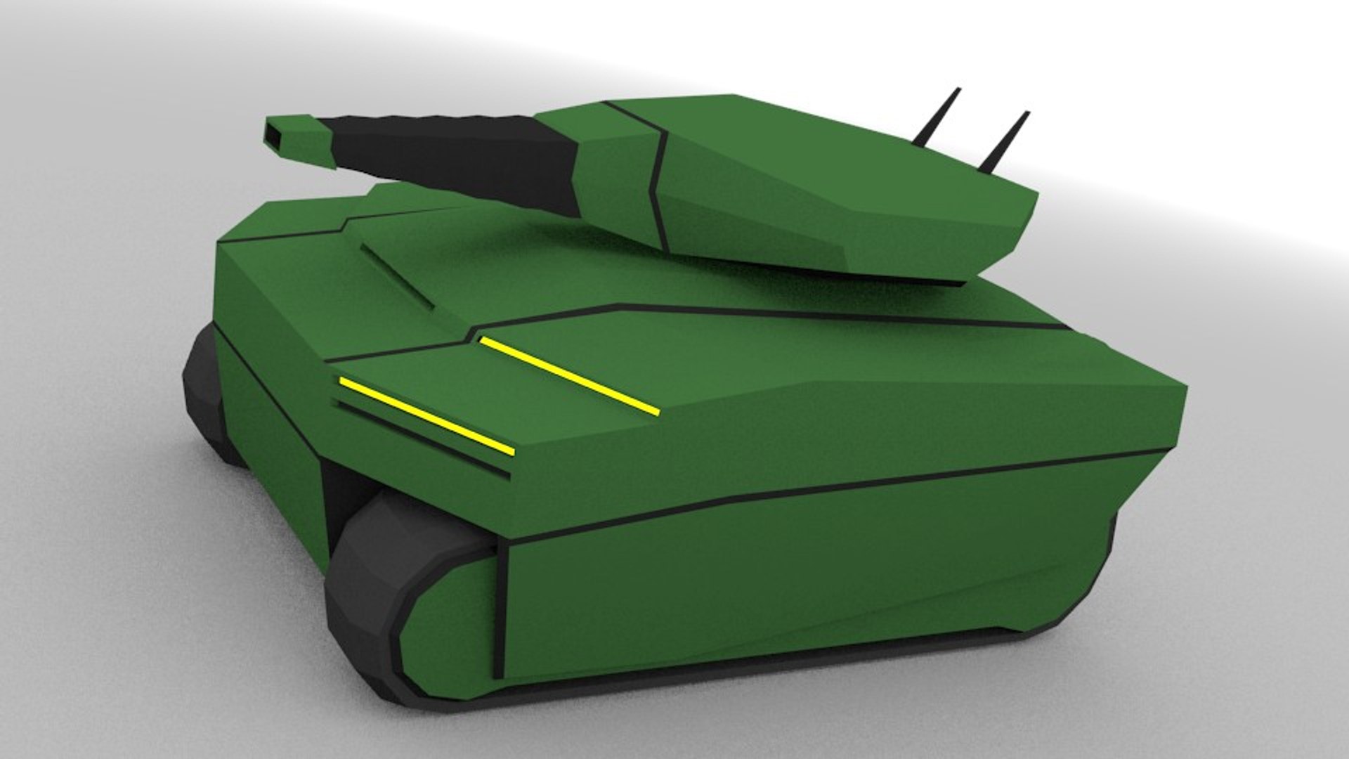3D tank model - TurboSquid 1258042