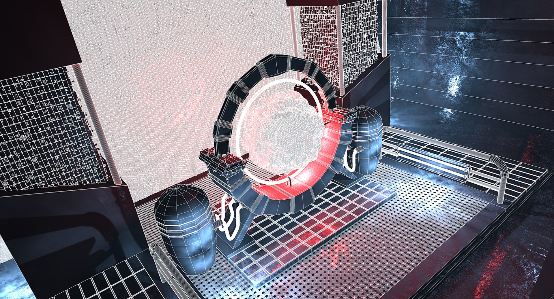 Concepts Energy Chamber Sci-fi 3D - TurboSquid 1274414