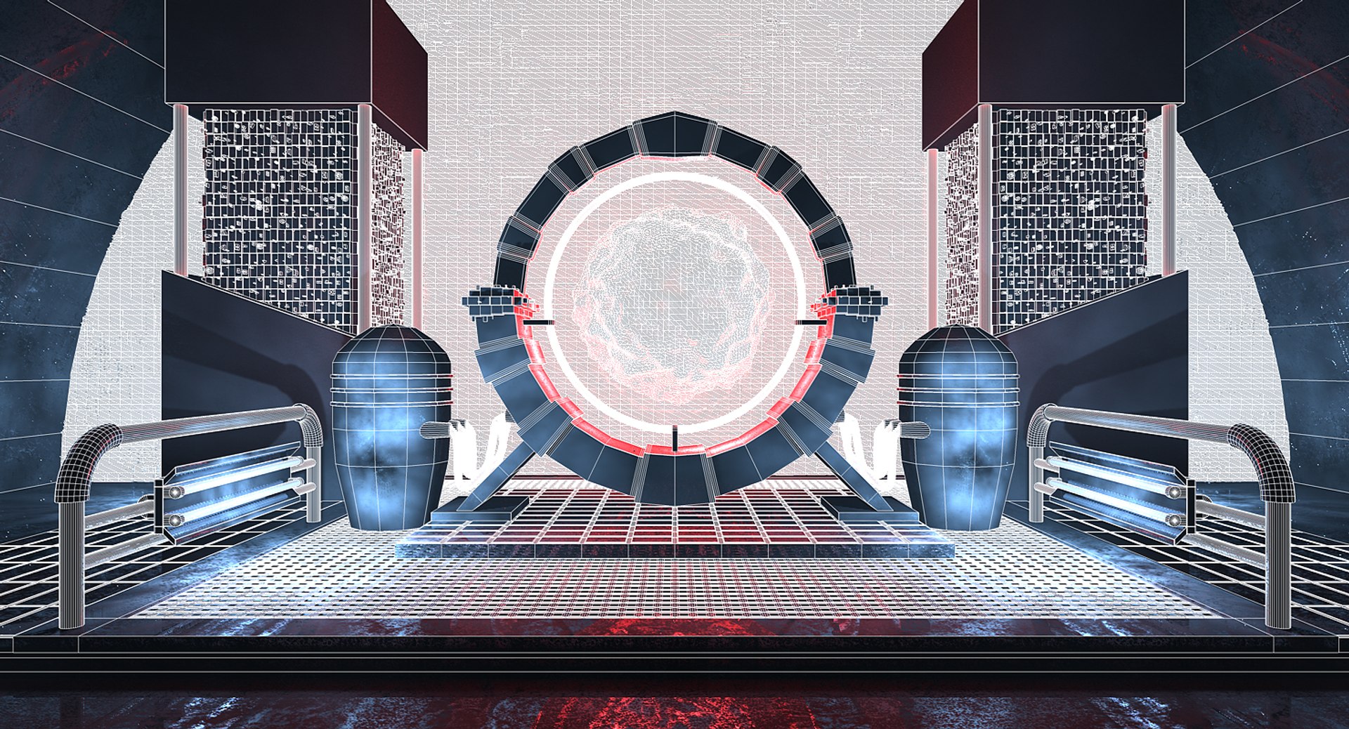 Concepts Energy Chamber Sci-fi 3D - TurboSquid 1274414