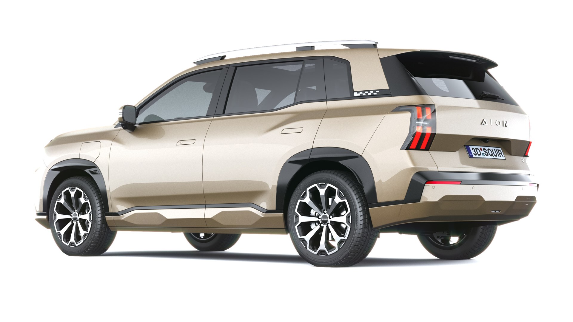 3D GAC Aion V 2025 Model - TurboSquid 2512481