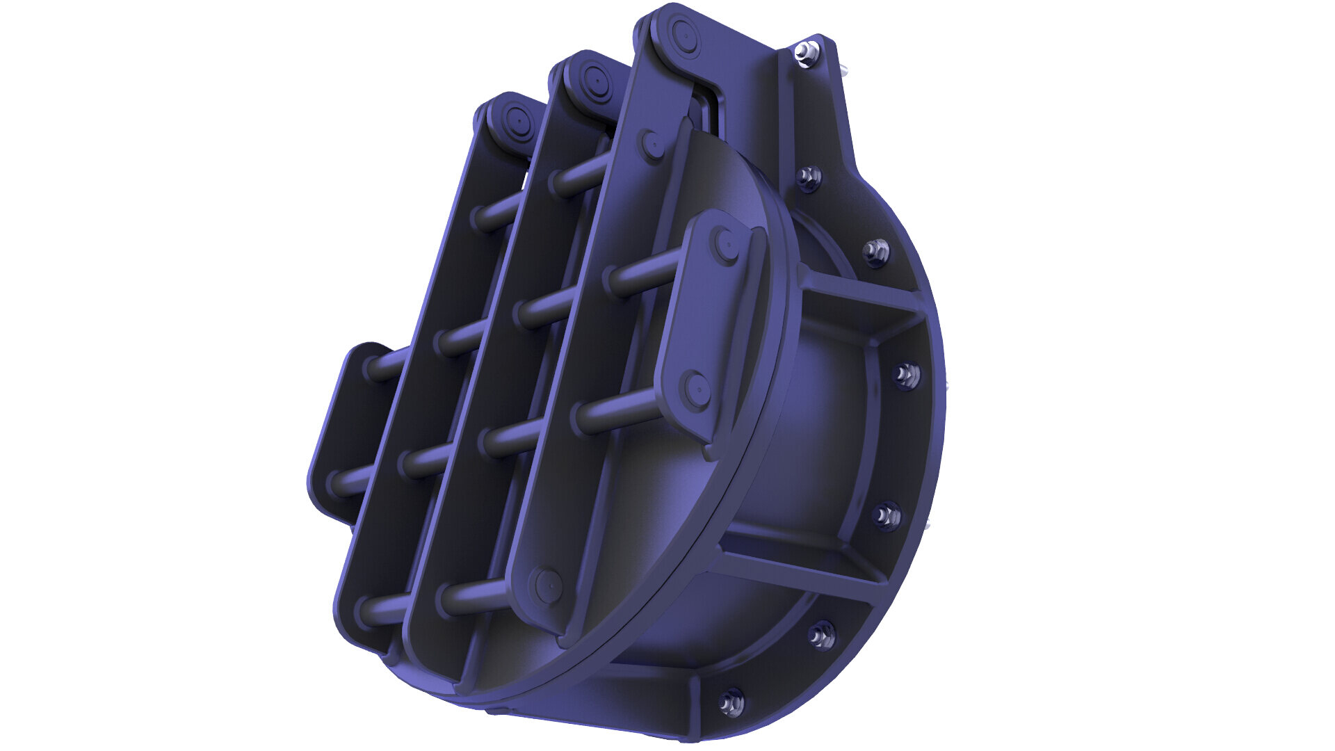 Metal Flap Gate Valve 27 3D model - TurboSquid 1980039