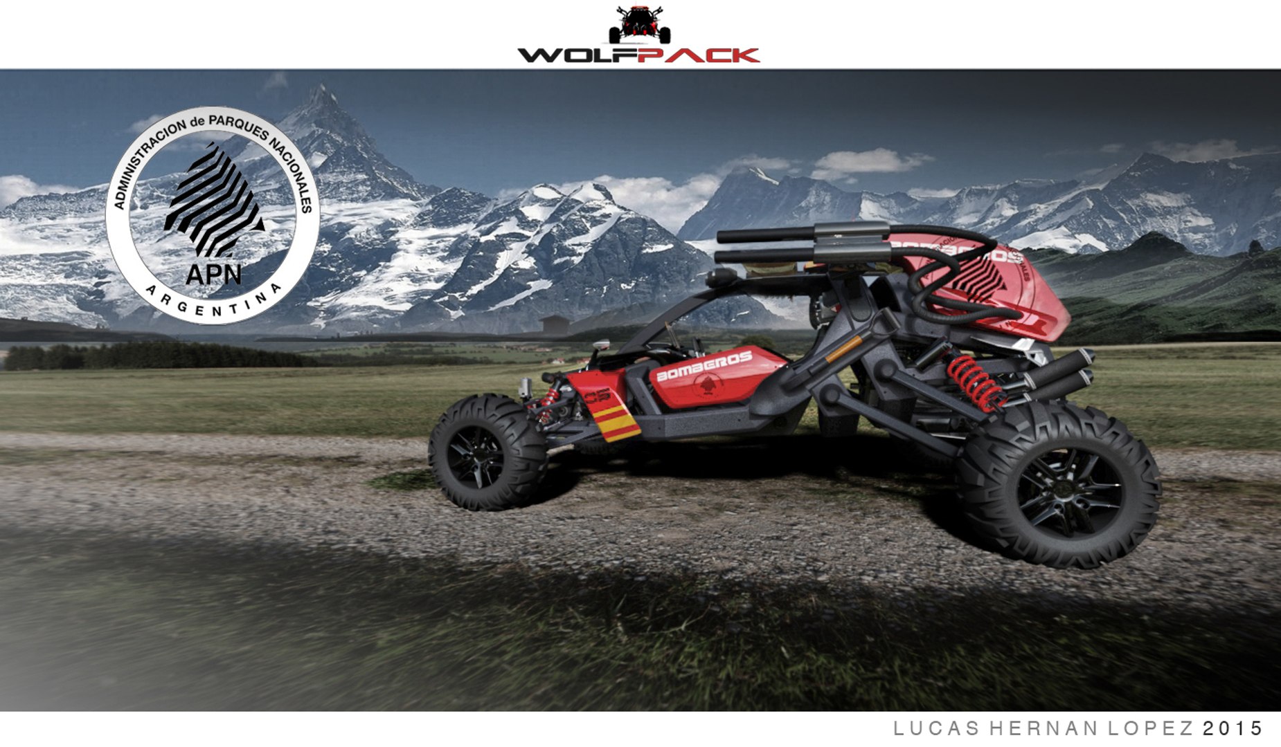 Firefighter Buggy 3D Model - TurboSquid 1316409