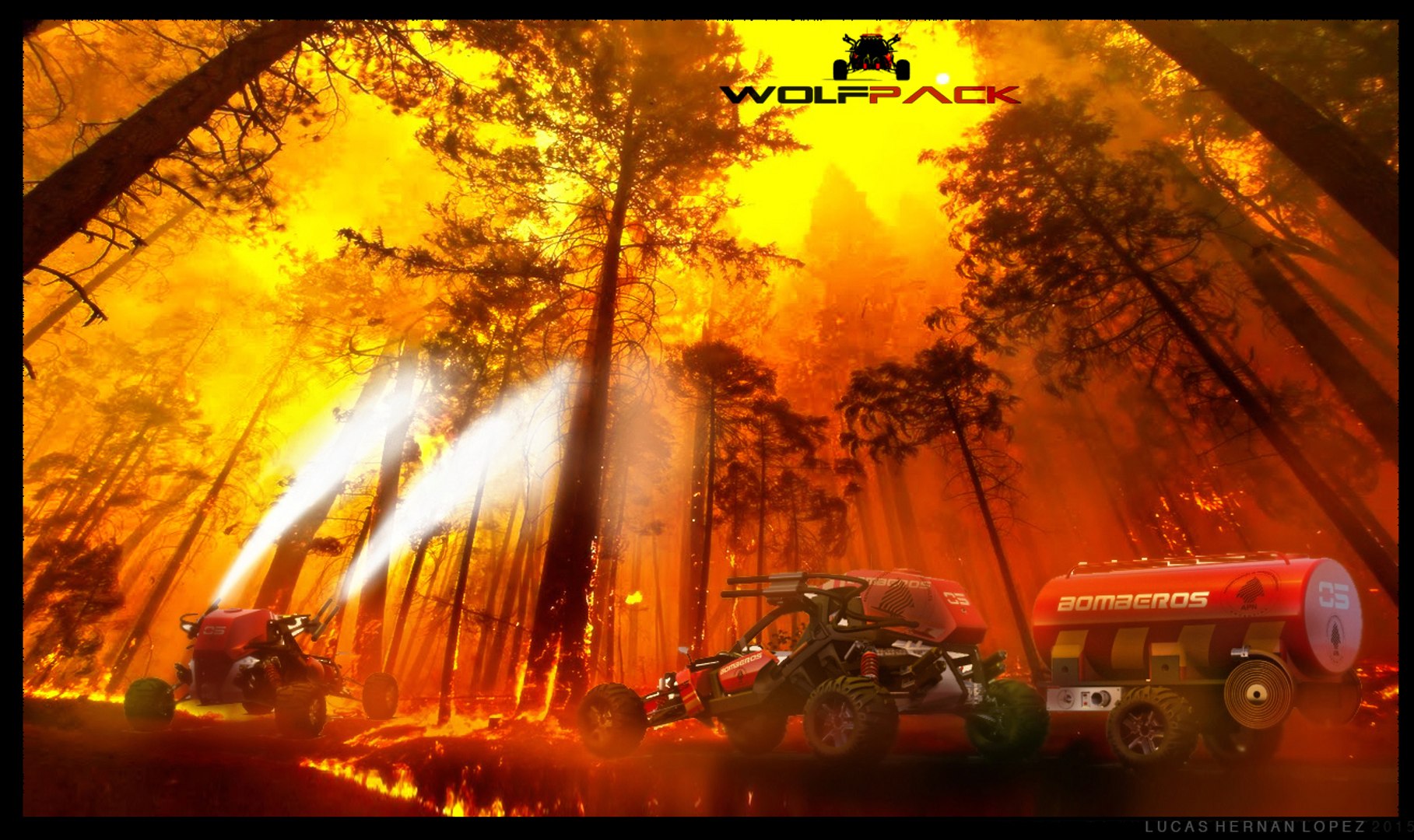 Firefighter Buggy 3D Model - TurboSquid 1316409