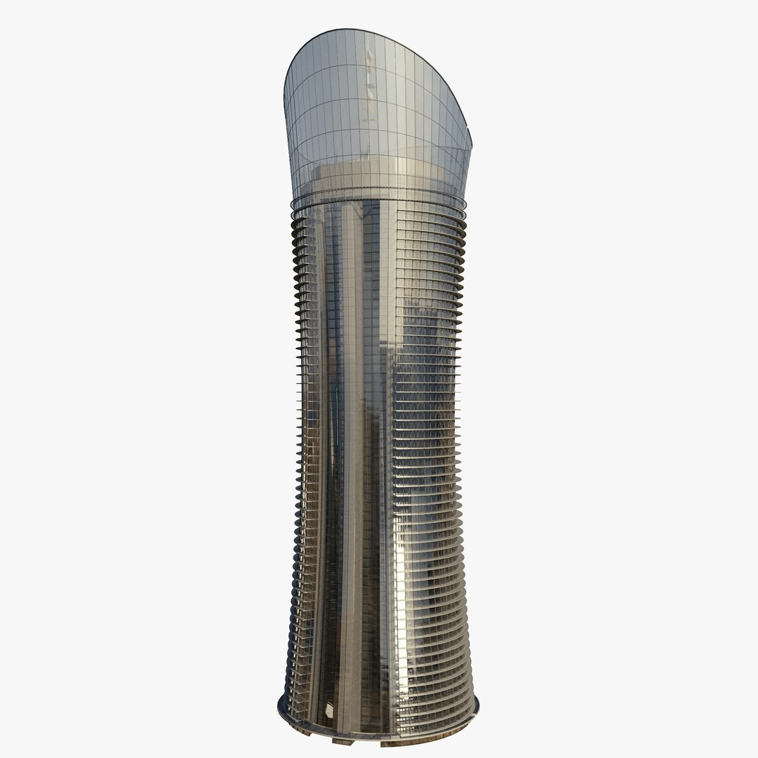 Building Skyscraper City Town Downtown Office Space Work Street ...