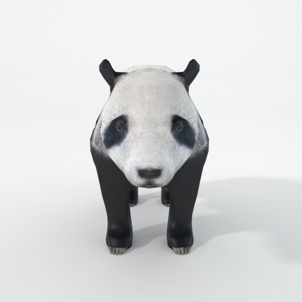 Panda 3D - TurboSquid 1316799