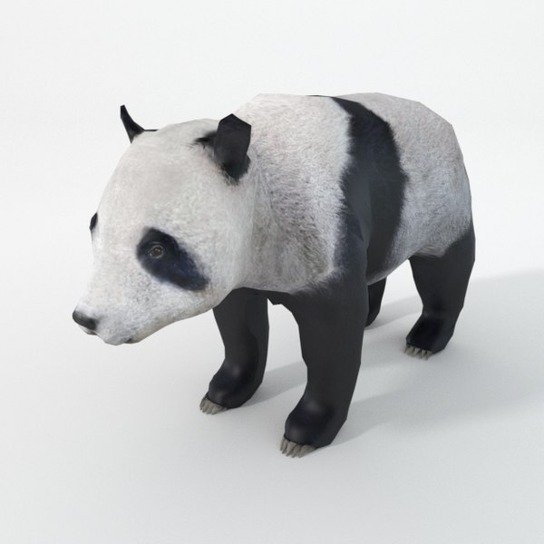 Panda 3D - TurboSquid 1316799