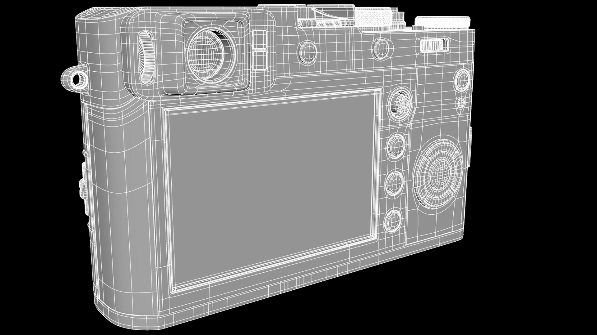 3D FujiFilm Camera Model - TurboSquid 1935936