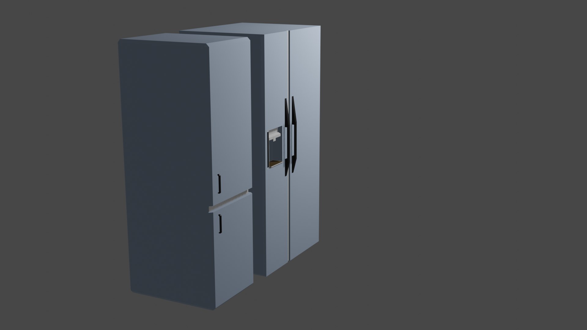 Kitchen in low-poly style PBR low-poly game ready 3D - TurboSquid 1826556