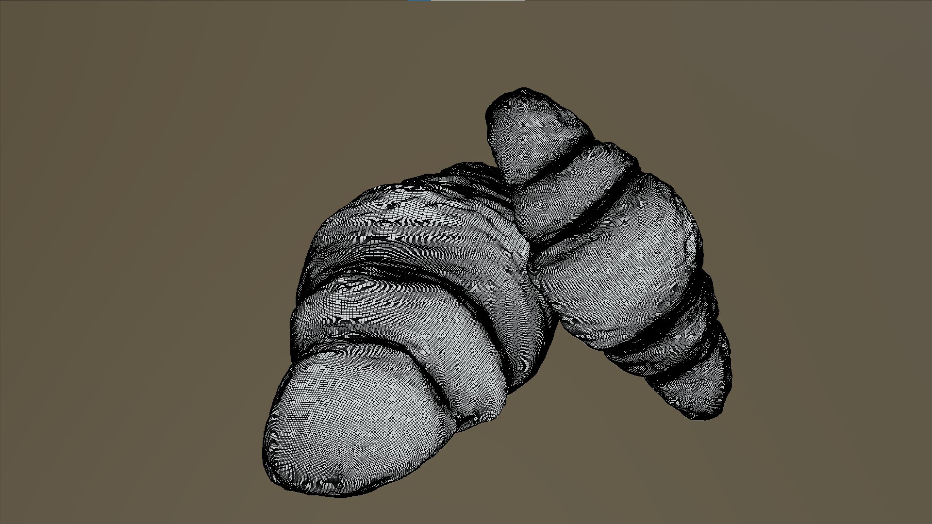 Free Crispy Crossaint 3D Model - TurboSquid 1927366