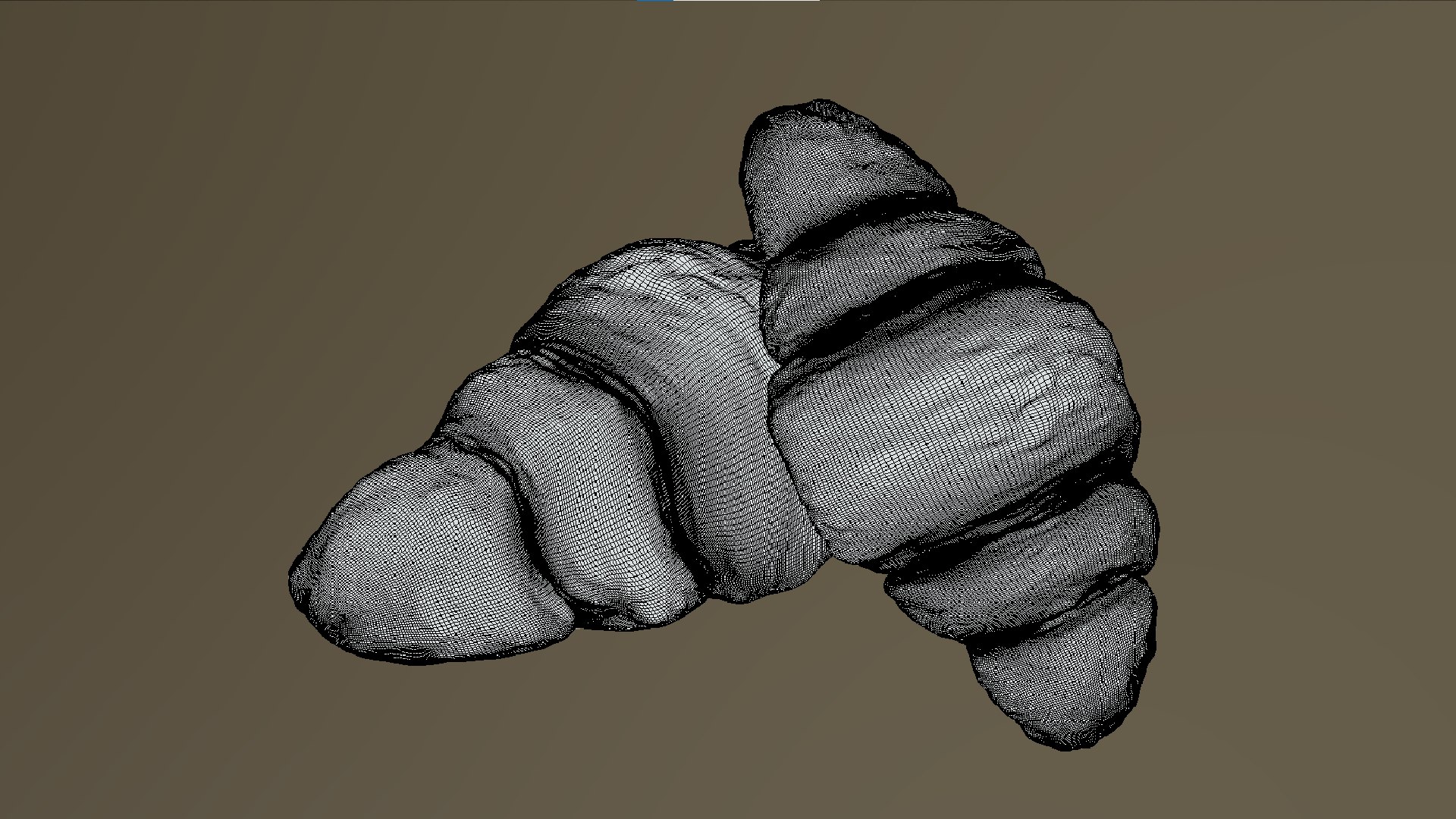 Free Crispy Crossaint 3D Model - TurboSquid 1927366