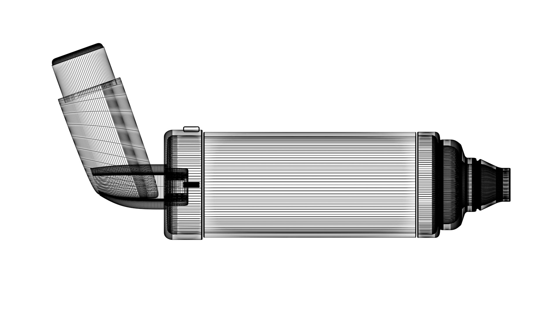 Asthma Inhaler And Chamber Model - TurboSquid 2024392