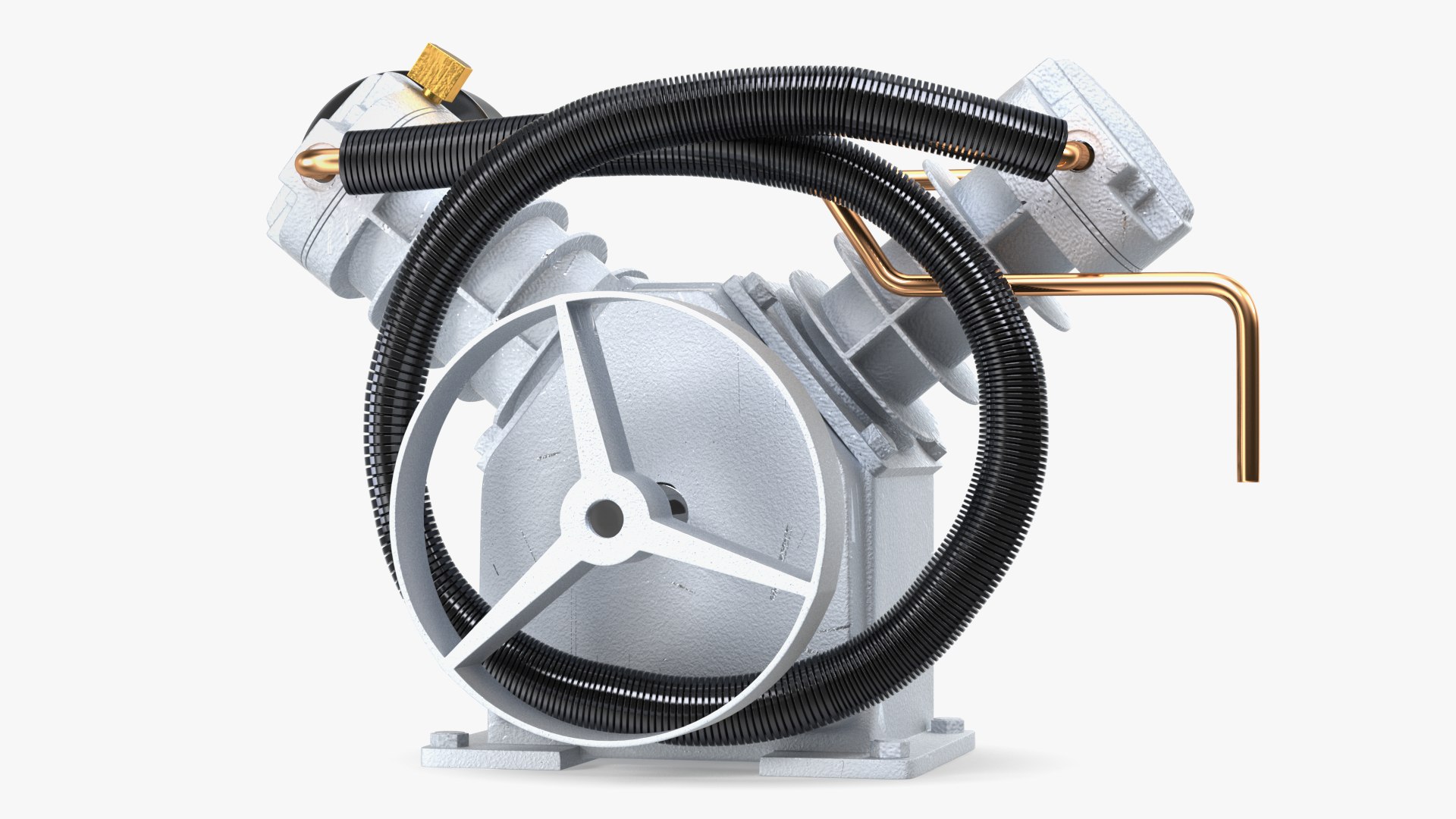 Aluminium Air Compressor Pump 3D Model - TurboSquid 2149914