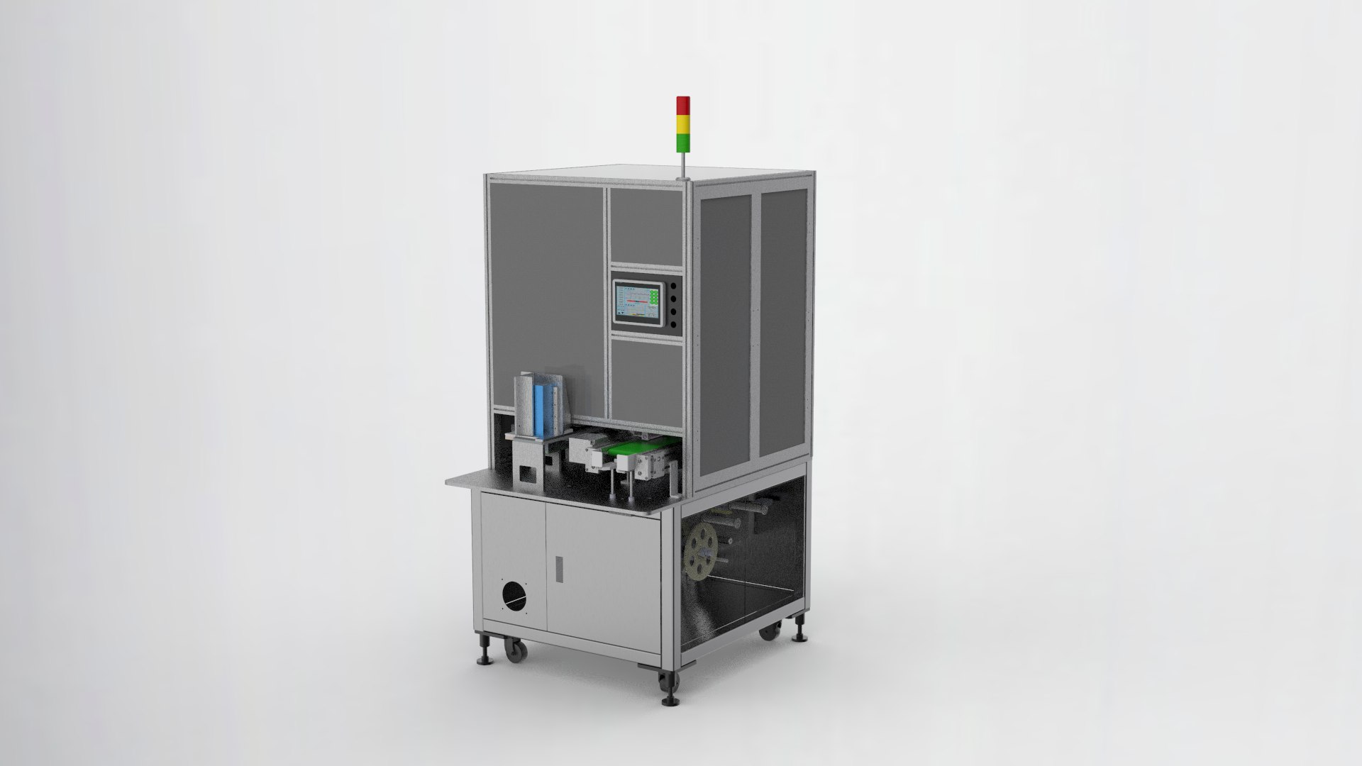 Lithium Battery Packing Machine Model - TurboSquid 1964072