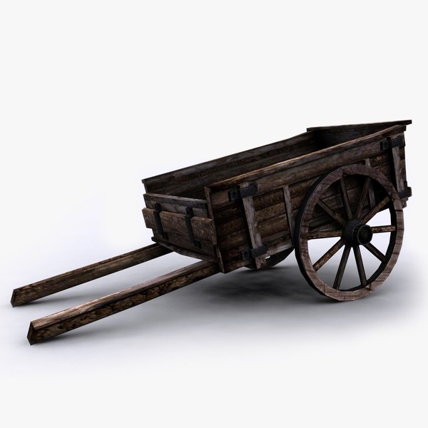 wooden cart 3ds