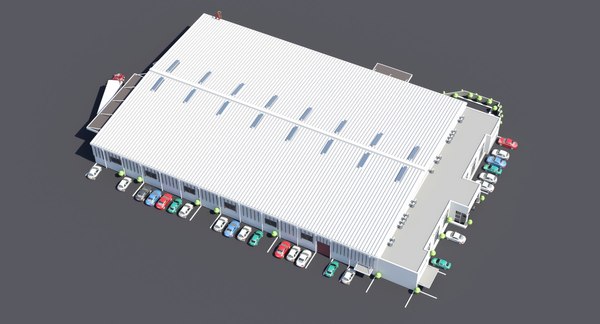 dwg industrial logistics warehouse