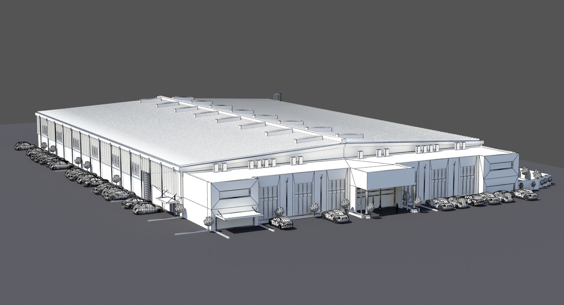 Dwg Industrial Logistics Warehouse