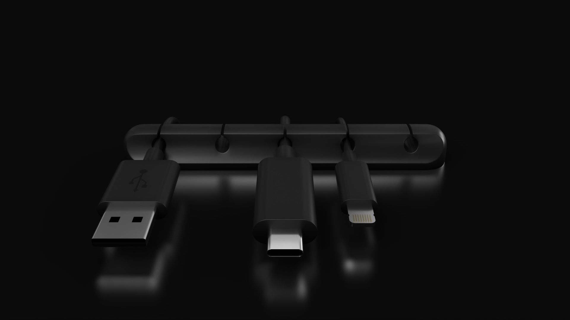 USB hub - 3 and 5 piece 3D model - TurboSquid 2150847
