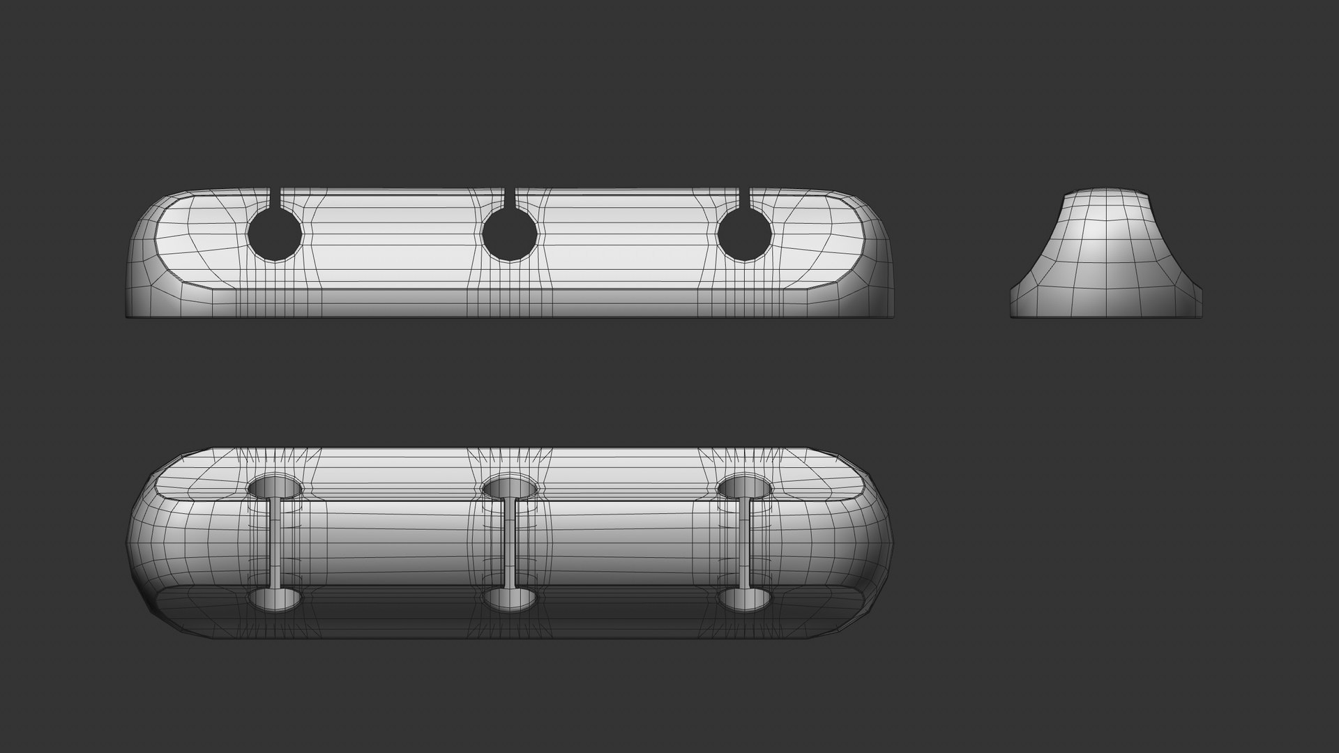 USB hub - 3 and 5 piece 3D model - TurboSquid 2150847