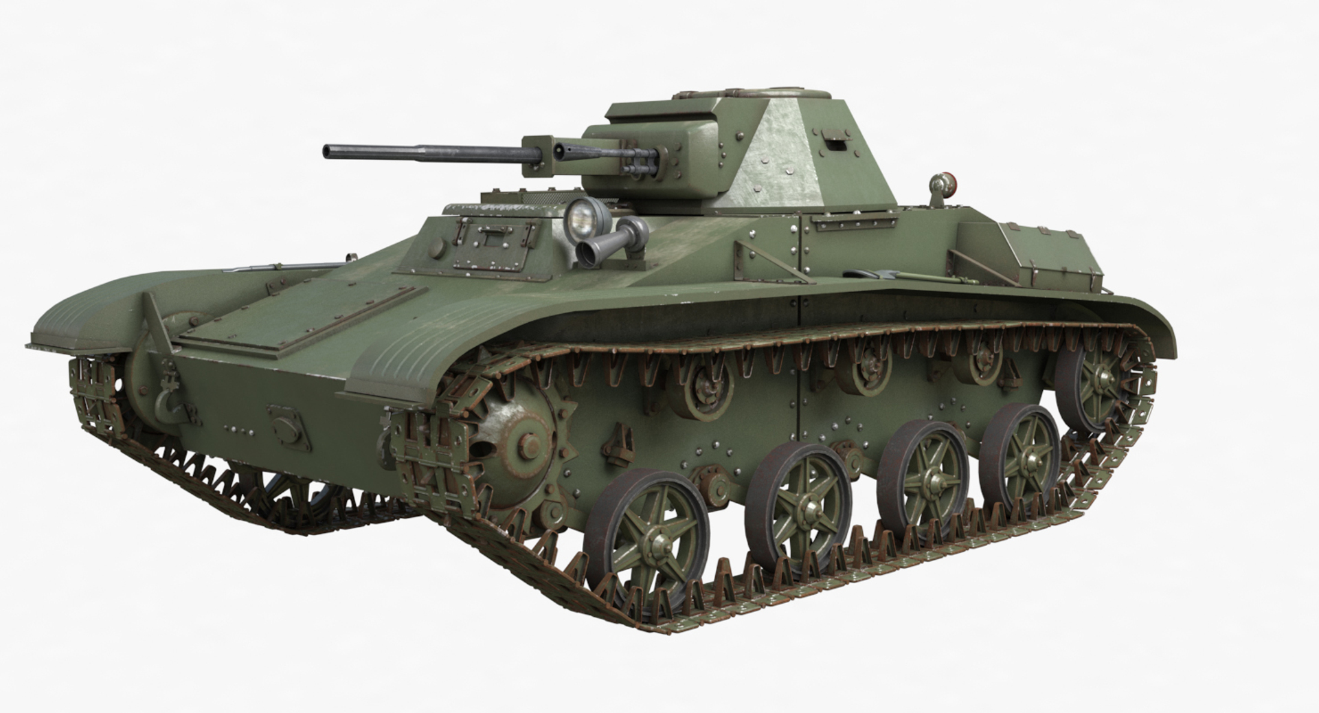 Tank T 60 Soviet 3D Model - TurboSquid 1289174
