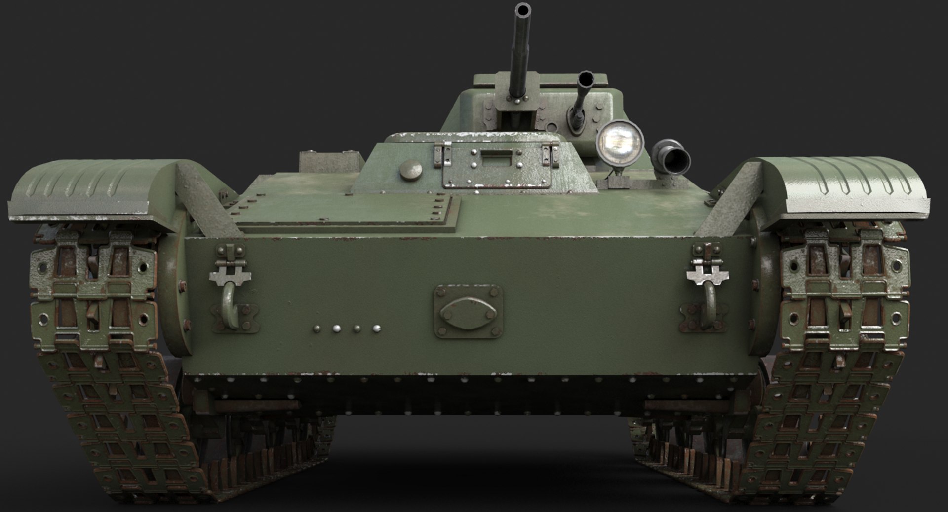 Tank T 60 Soviet 3D Model - TurboSquid 1289174