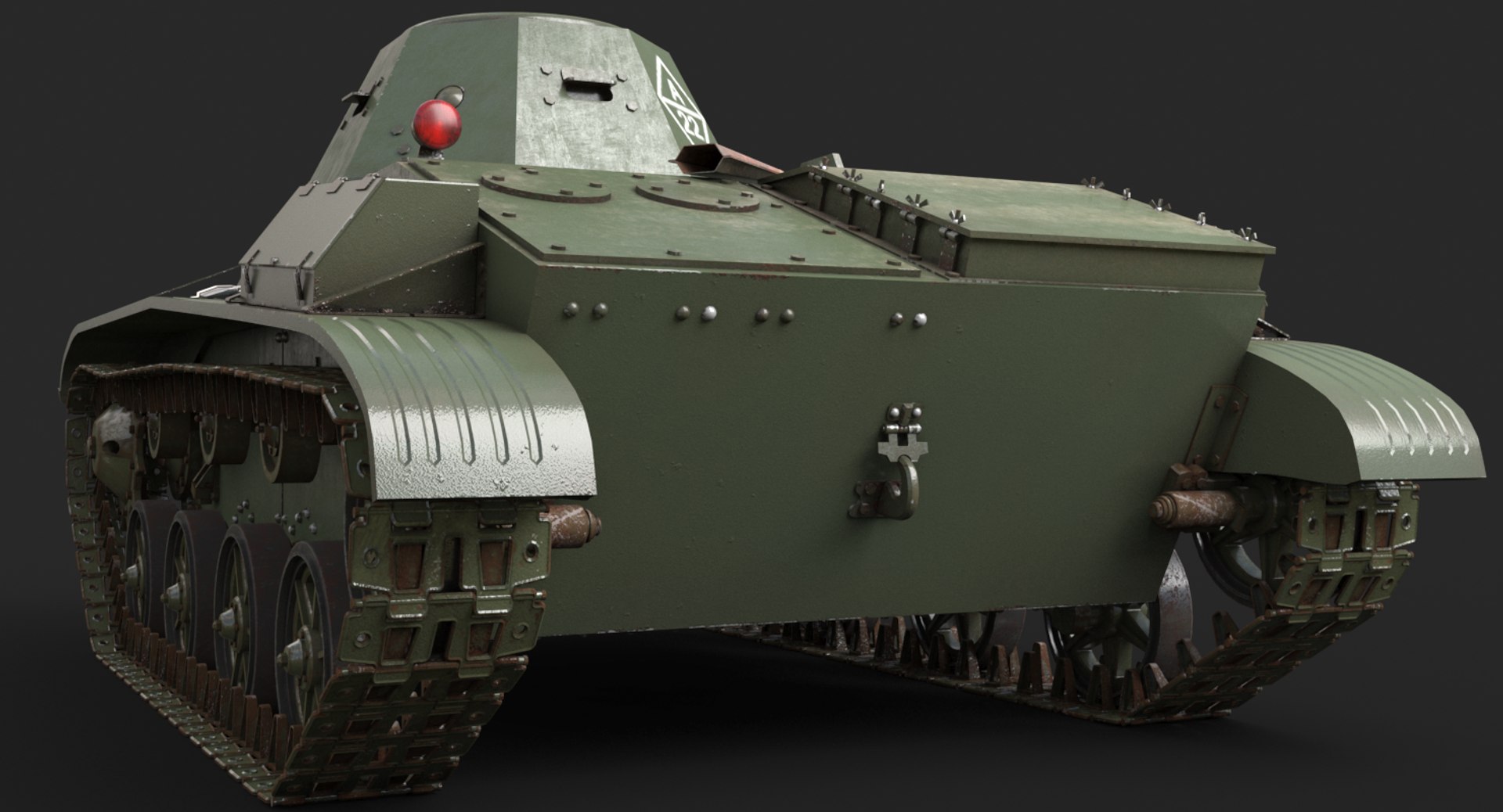 Tank T 60 Soviet 3D Model - TurboSquid 1289174