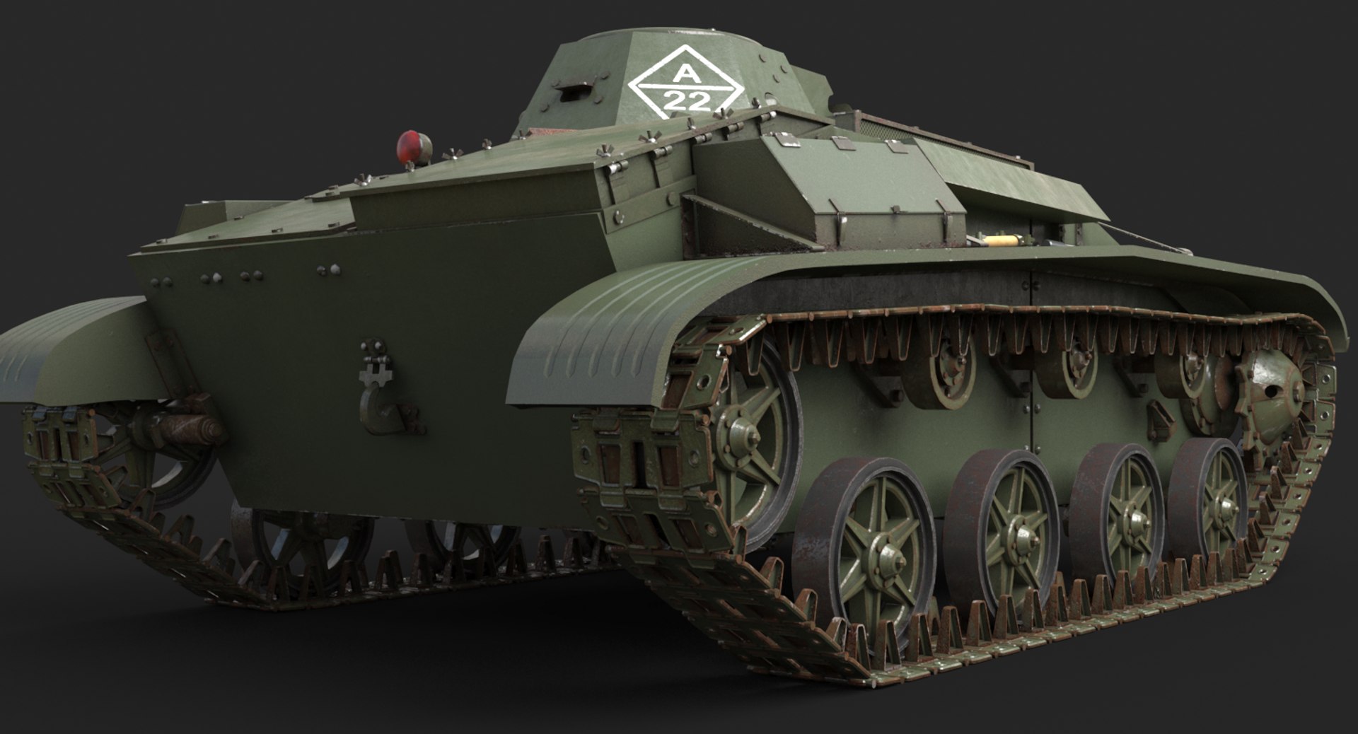 Tank T 60 Soviet 3D Model - TurboSquid 1289174