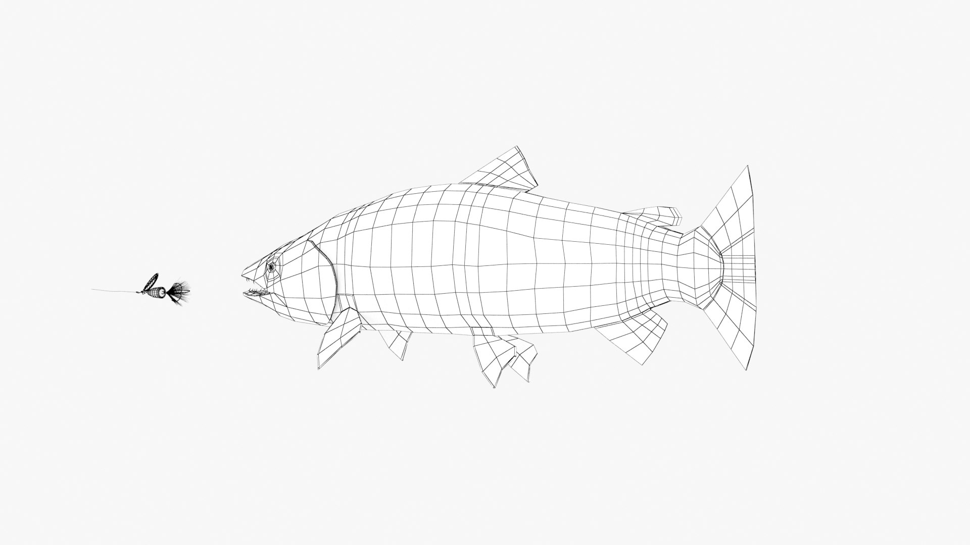 Rainbow Trout Model - TurboSquid 1523008