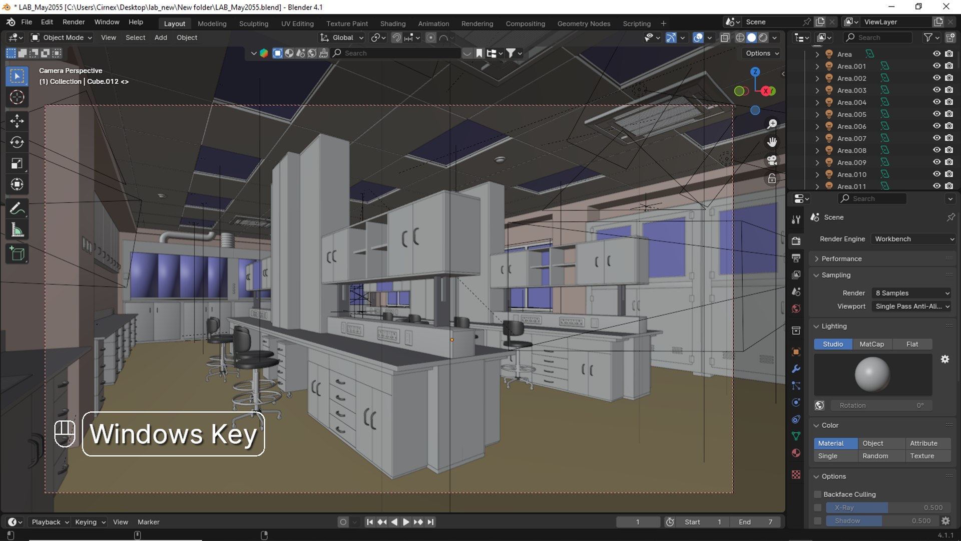 Science Laboratory 3D - TurboSquid 2247008