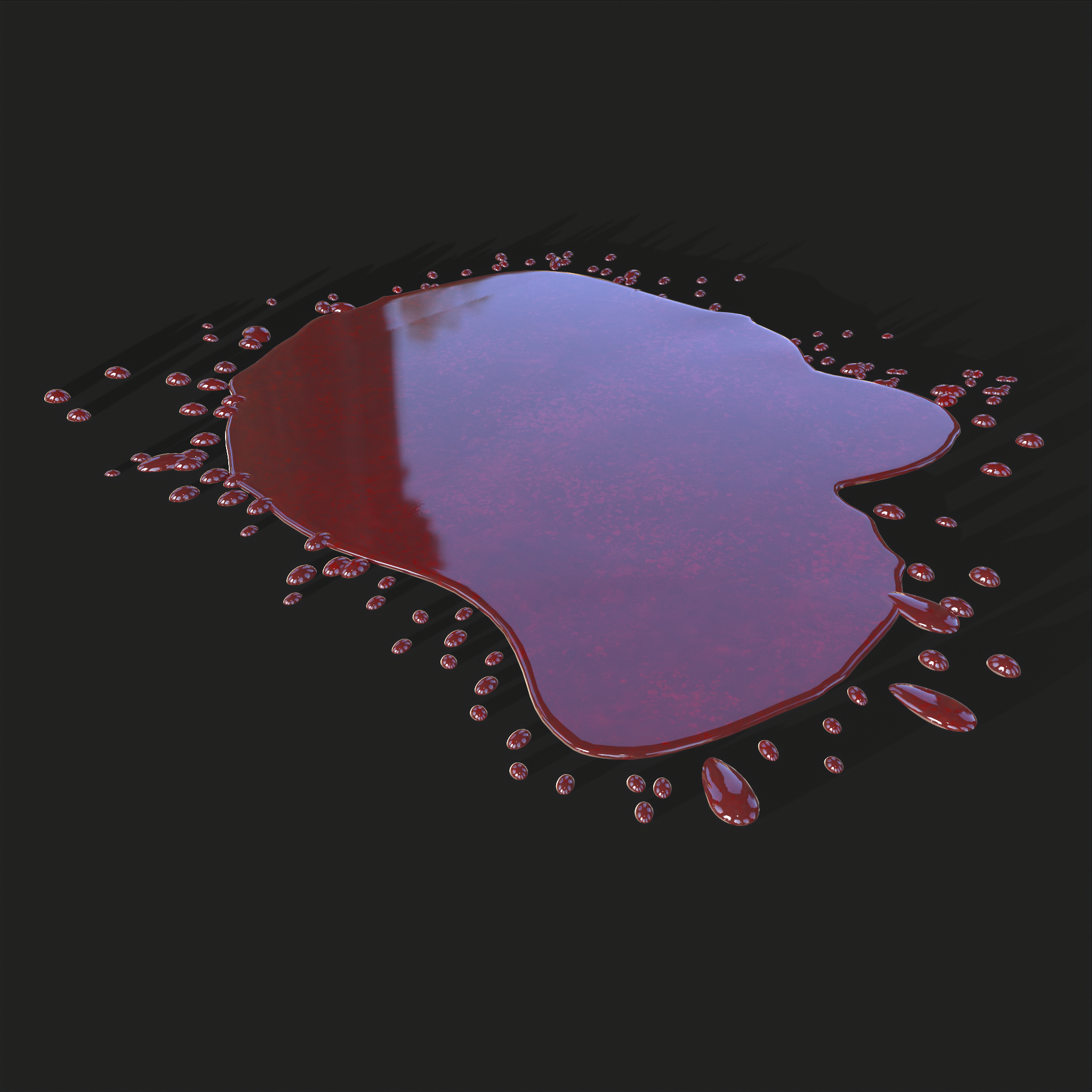 3D Blood Splatter model - TurboSquid 1791066