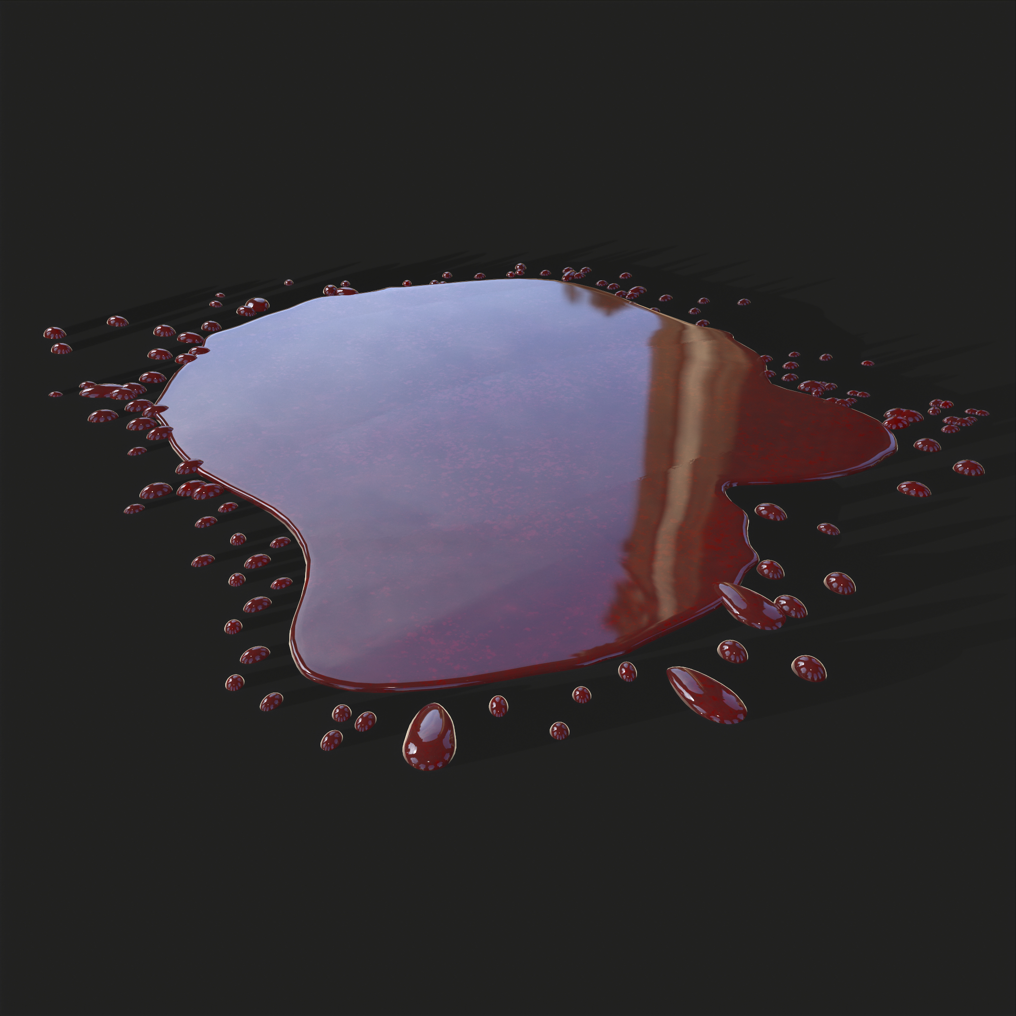 3D Blood Splatter model - TurboSquid 1791066