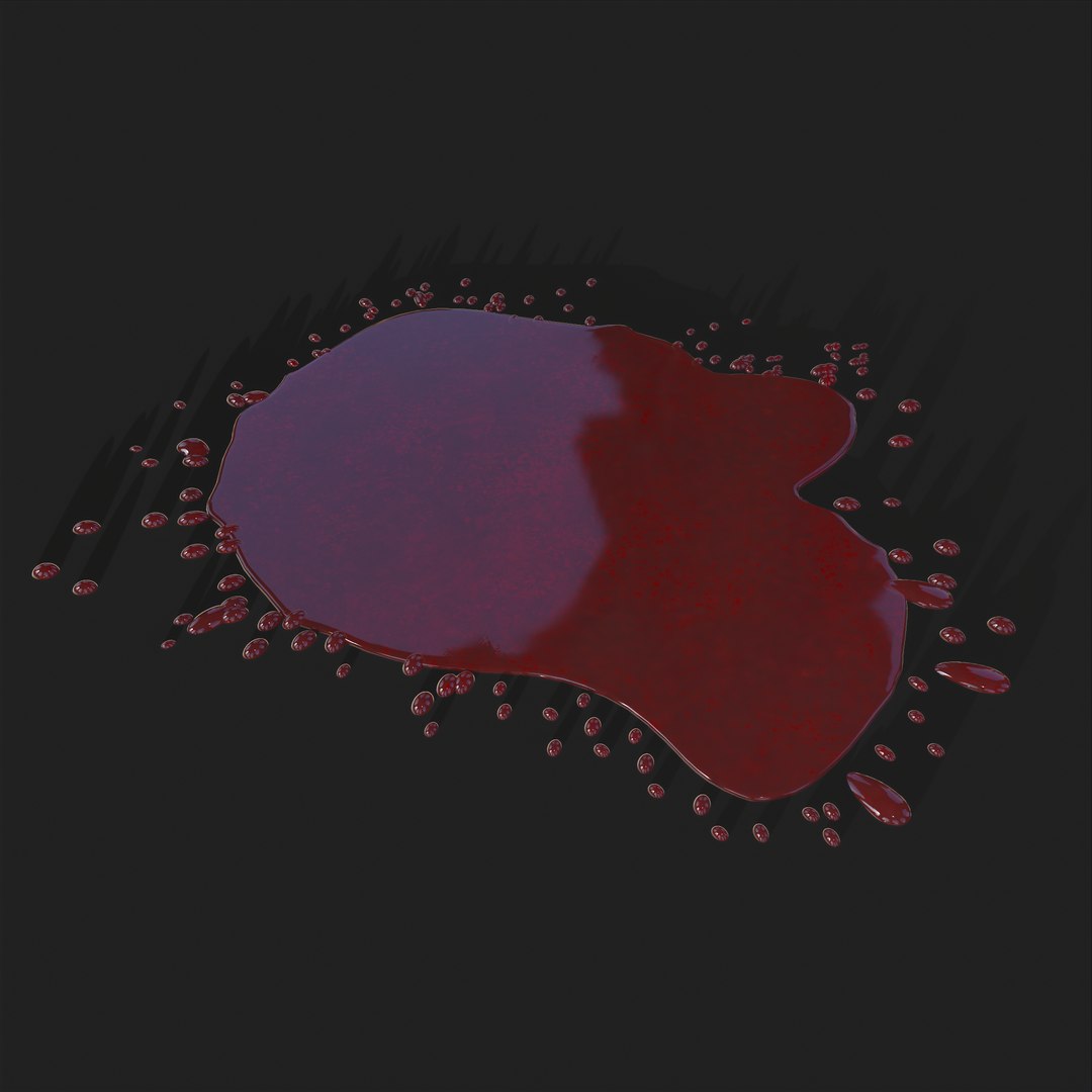 3D Blood Splatter Model - TurboSquid 1791066