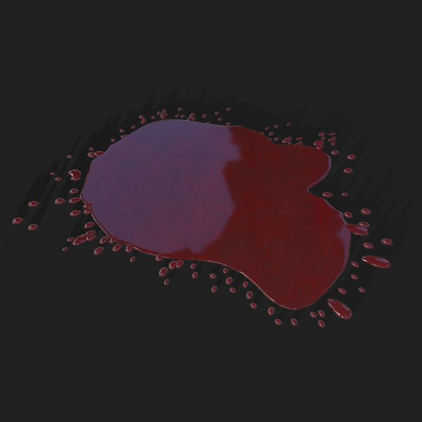 3D Blood Splatter model - TurboSquid 1791066