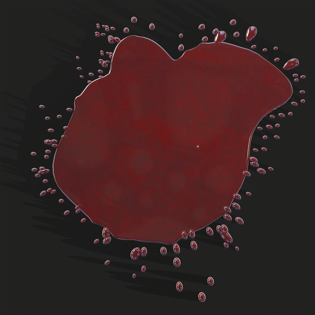 3D Blood Splatter Model - TurboSquid 1791066