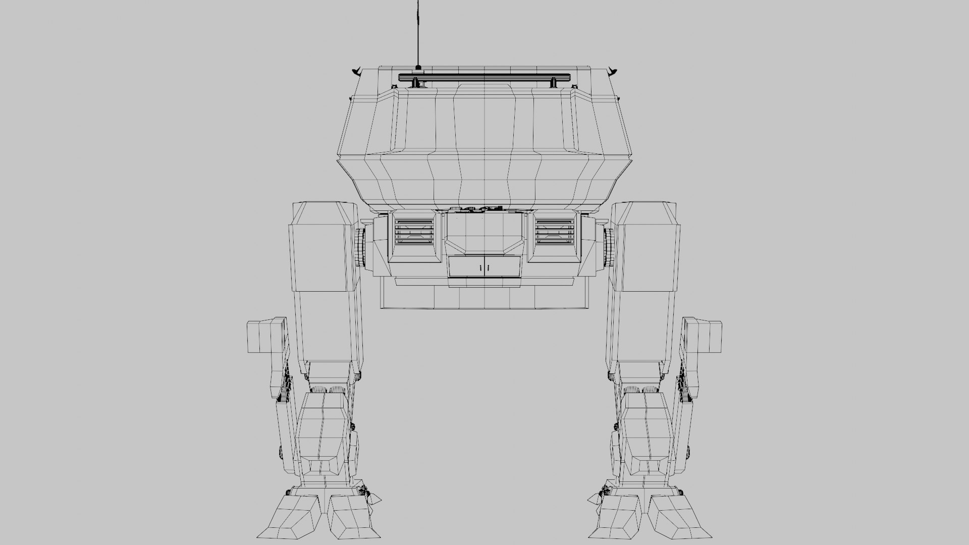 Destroyer Mech Walker With RIG And LOWPOLY Forest Camo 3D - TurboSquid ...