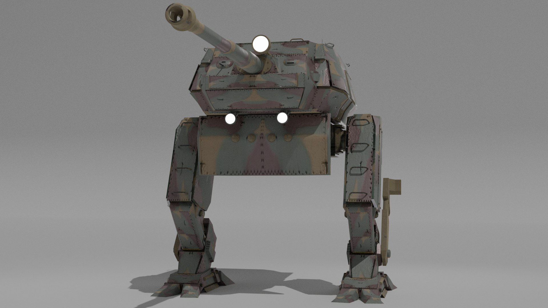 Destroyer Mech Walker With RIG And LOWPOLY Forest Camo 3D - TurboSquid ...