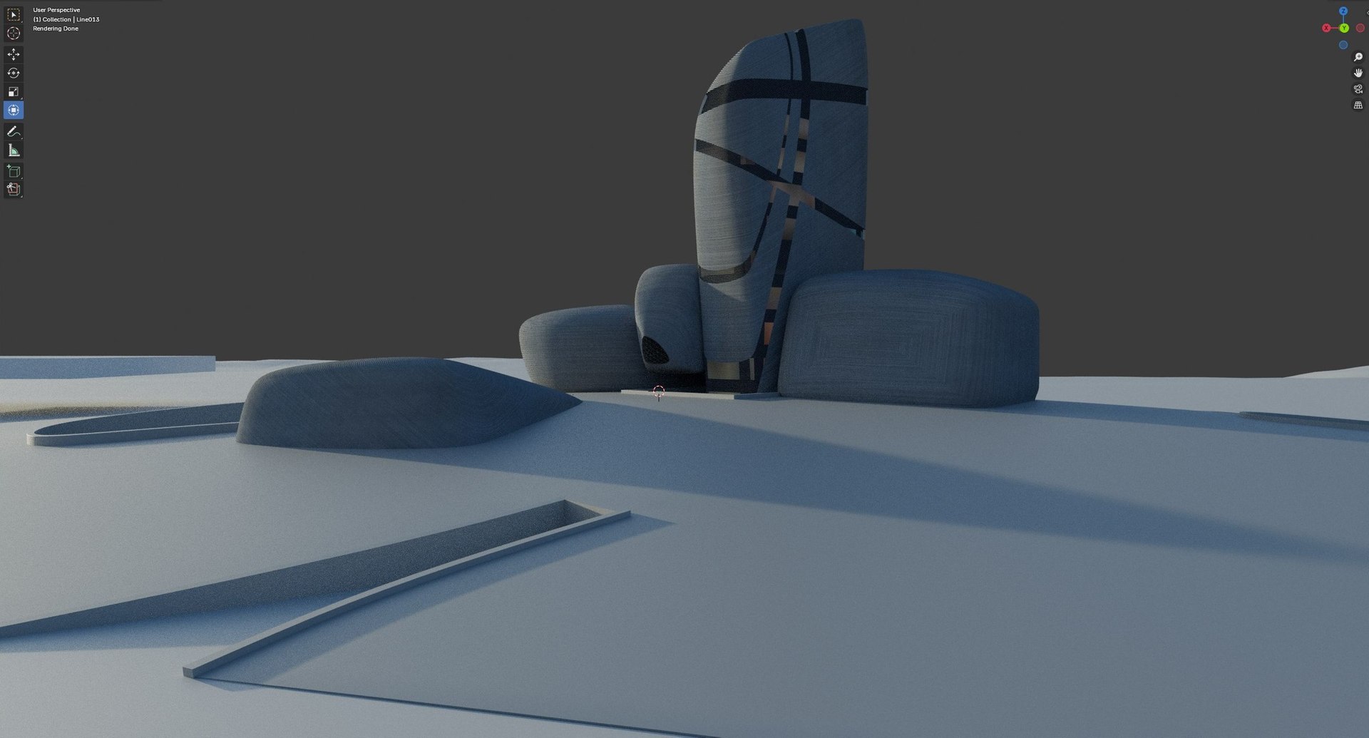 Ithra - King Abdulaziz Center For World Culture 3D Model Model ...