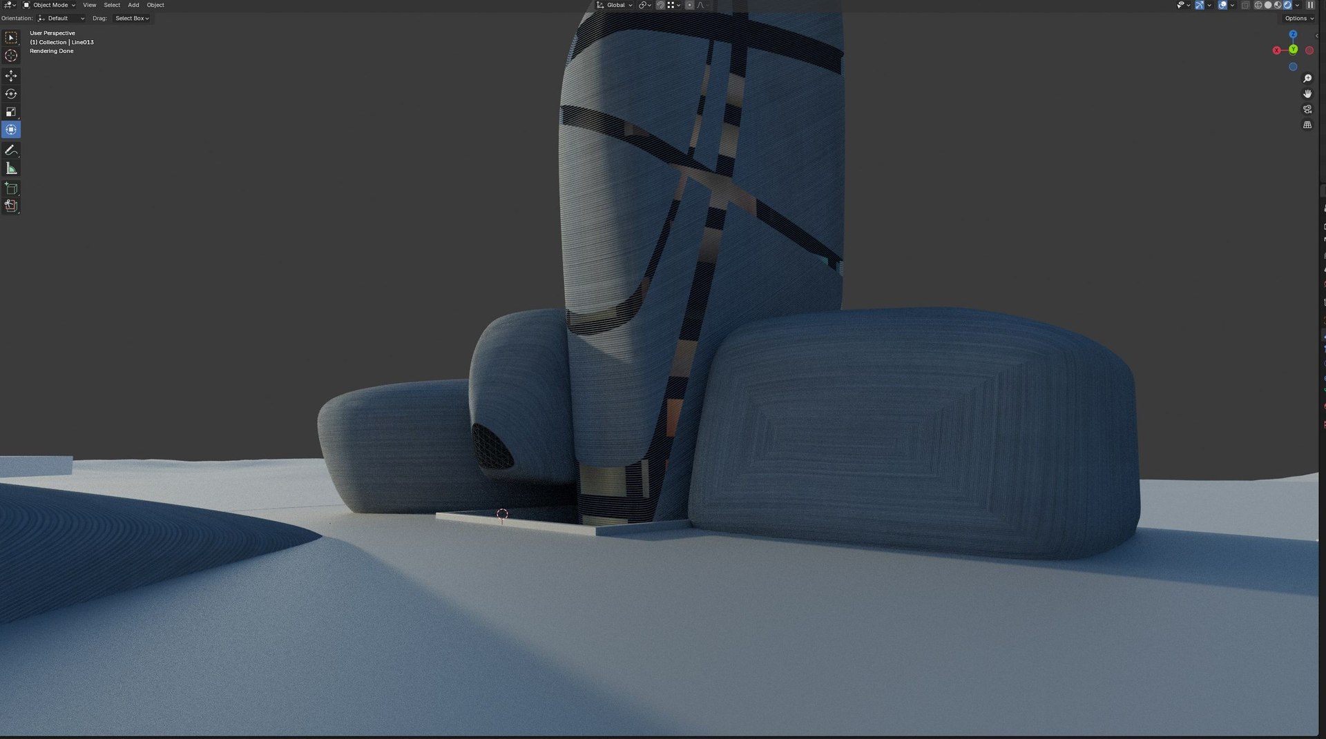 Ithra - King Abdulaziz Center For World Culture 3D Model Model ...