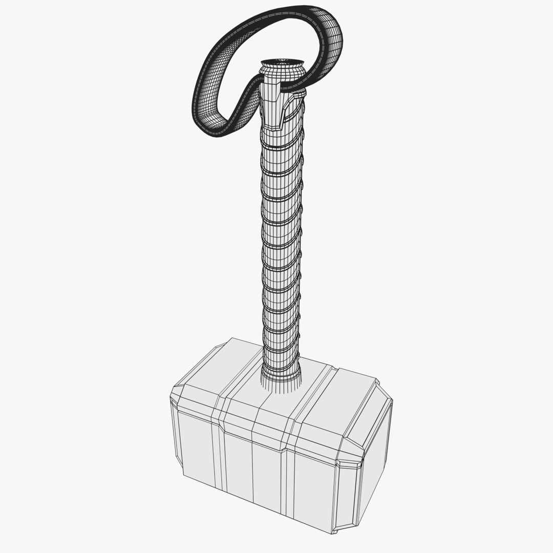 3D Thor S Hammer Model - TurboSquid 1207852