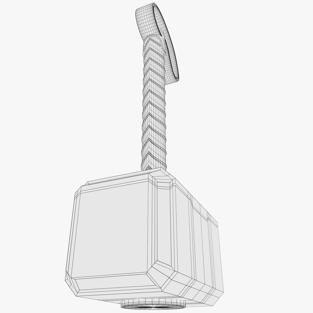 3D Thor S Hammer Model - TurboSquid 1207852