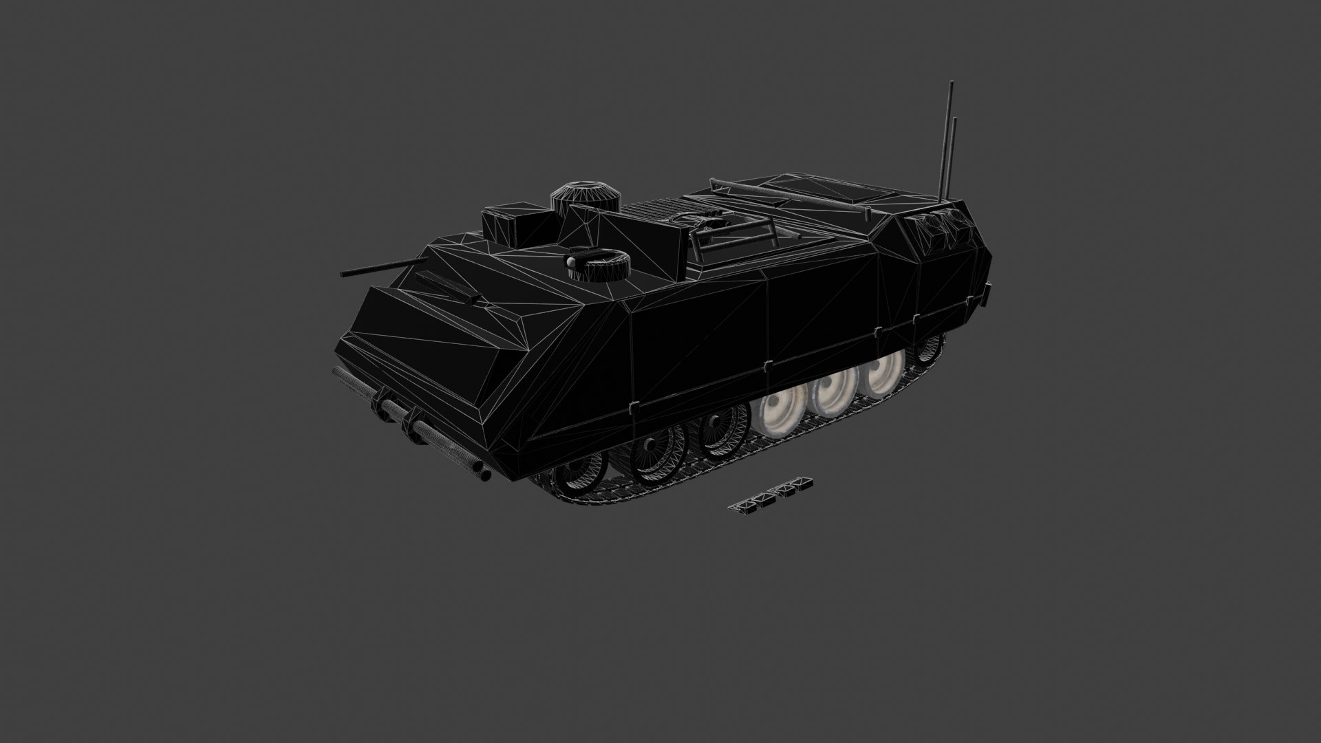 KB03 APC SciFi Tank 3D Model - TurboSquid 2141148