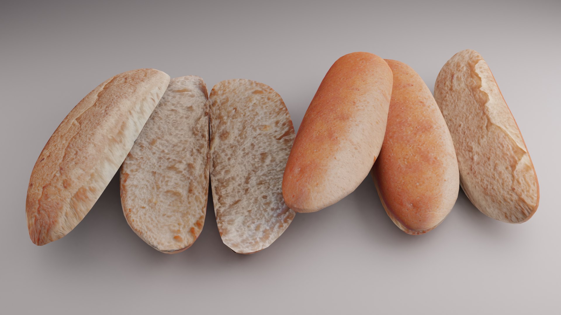 Free 3D Bread - TurboSquid 2419425