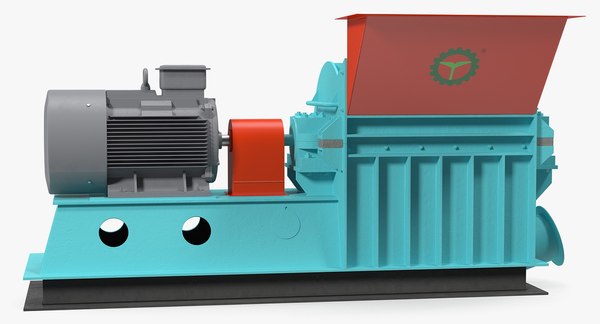 3D grain crusher machine crushing model - TurboSquid 1369770