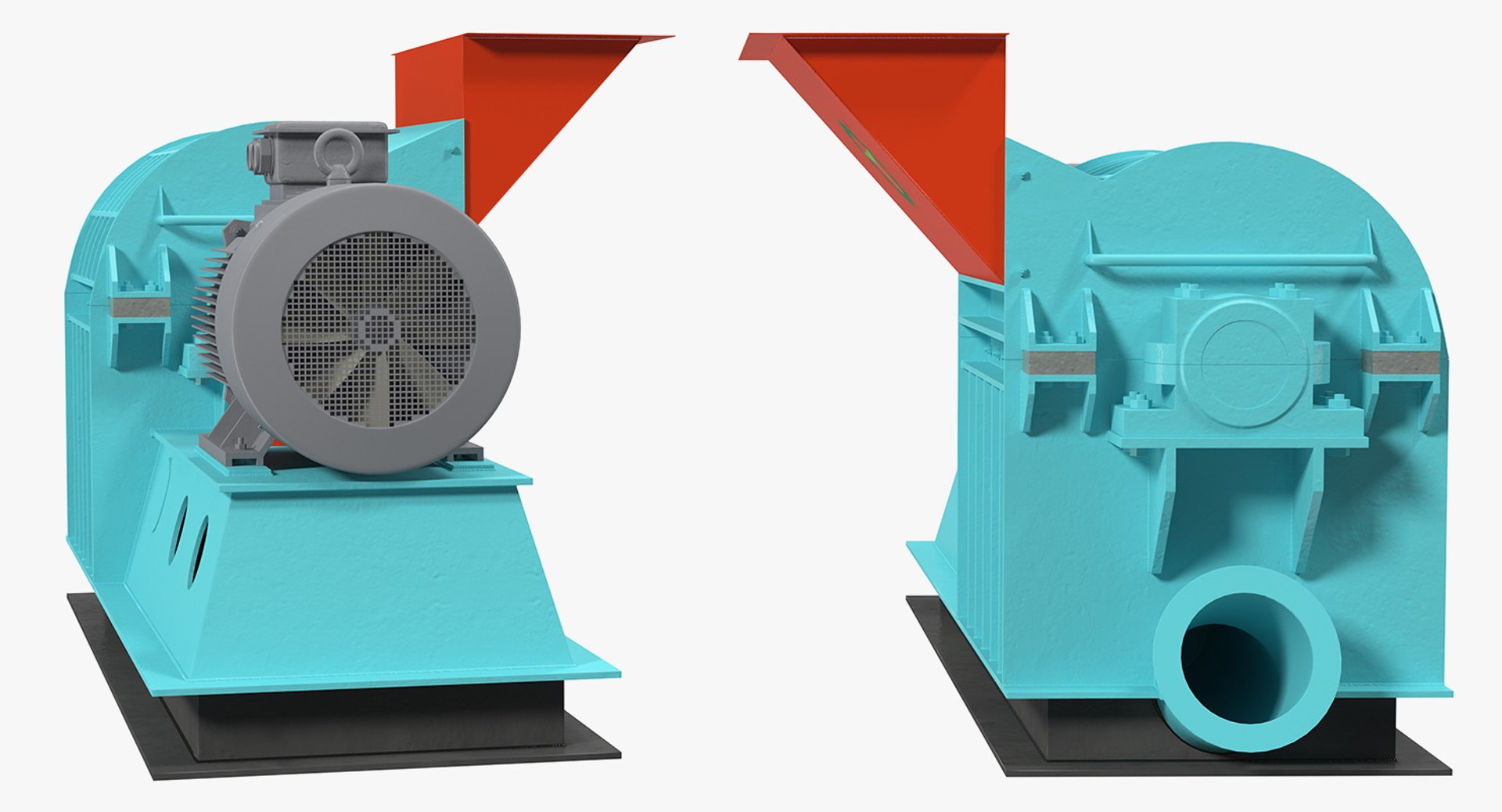 3D Grain Crusher Machine Crushing Model - TurboSquid 1369770