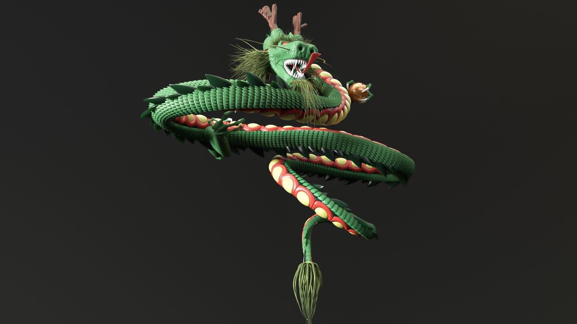 Dragon Shenron 3D Model - TurboSquid 2196038