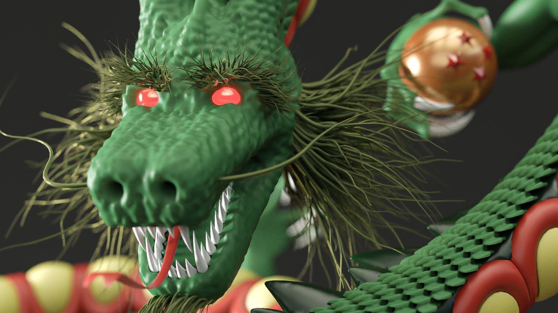Dragon Shenron 3D Model - TurboSquid 2196038