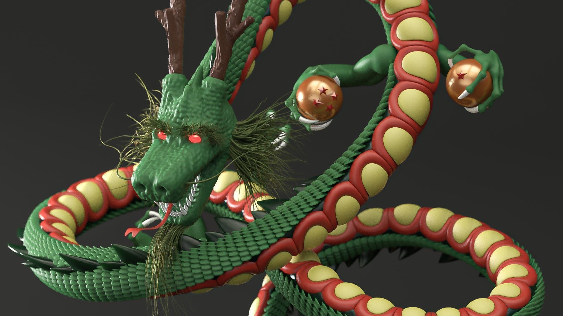 Dragon Shenron 3D Model - TurboSquid 2196038