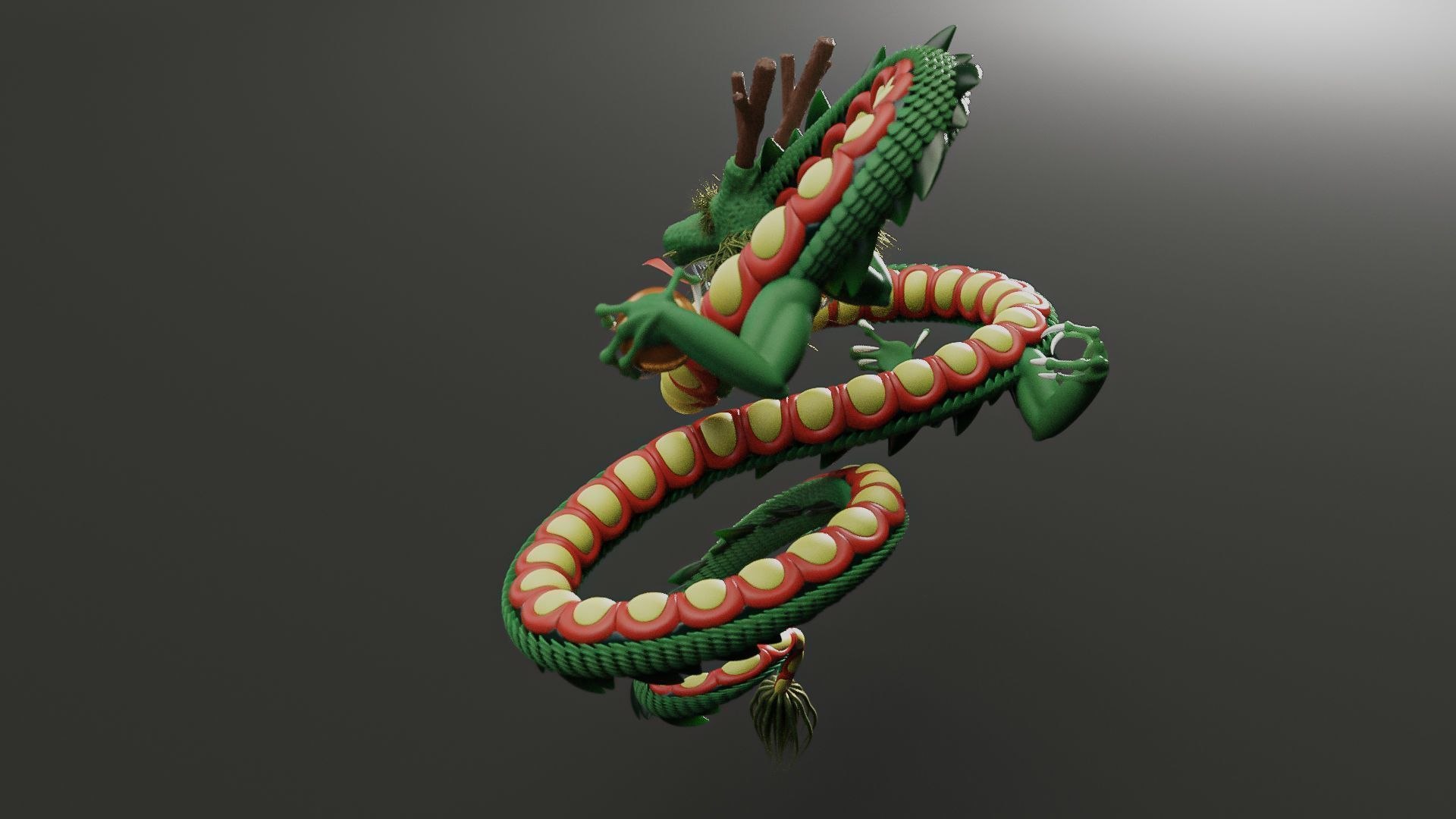Dragon Shenron 3D Model - TurboSquid 2196038