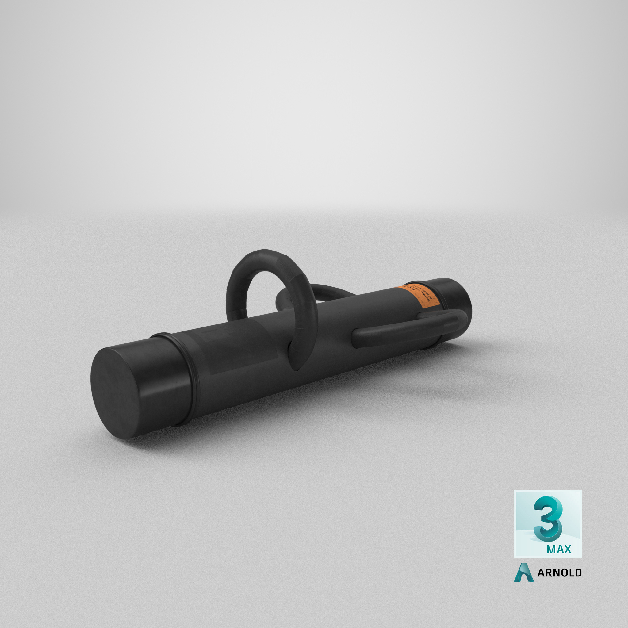 Police battering ram 3D model - TurboSquid 1624176